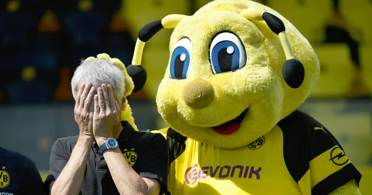 BVB-Maskottchen "Emma" wirbt für Quartiere zum Kirchentag | evangelisch.de