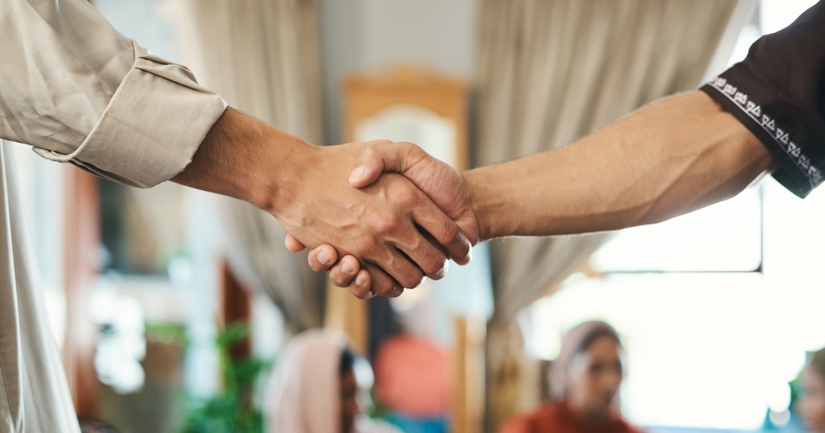 Begrüßung mit "Salam" | fragen.evangelisch.de