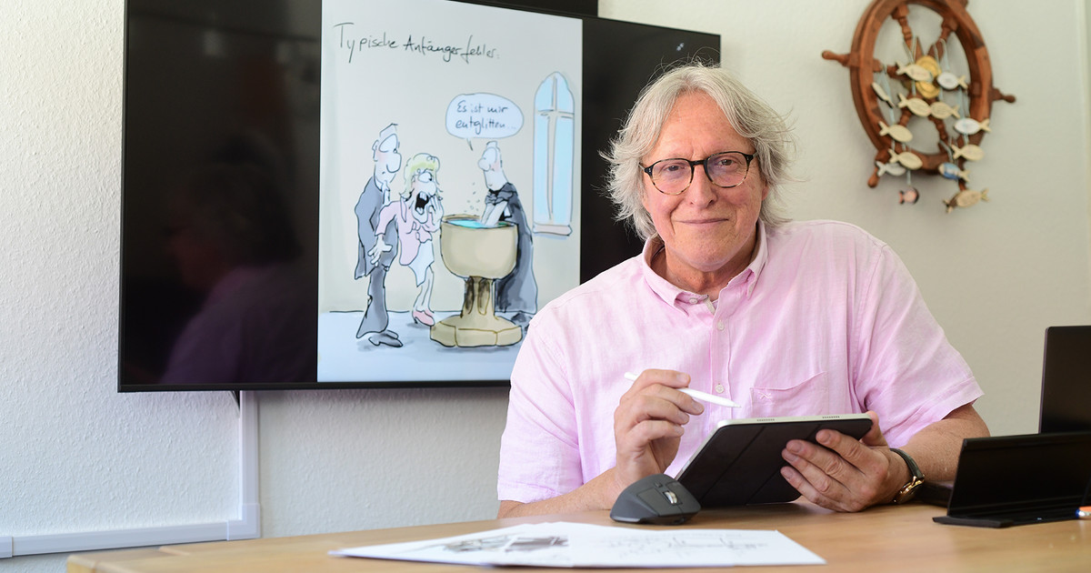 "Karikaturen dürfen auch ein bisschen weh tun" | evangelisch.de