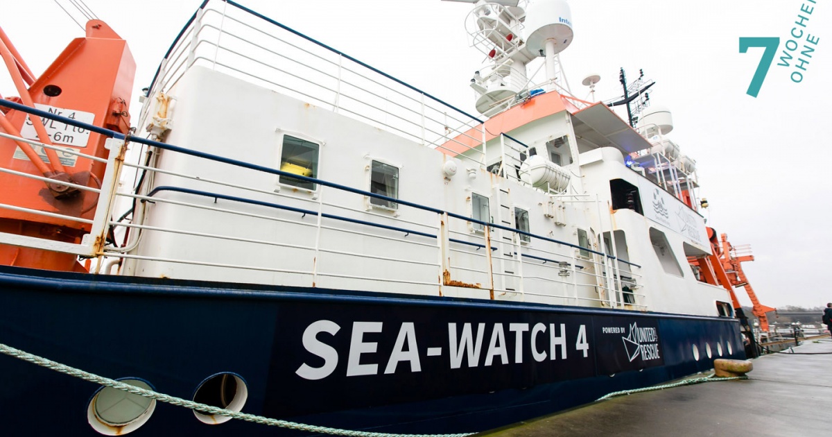 Corona bremst Rettungsschiff "Sea-Watch 4" | evangelisch.de