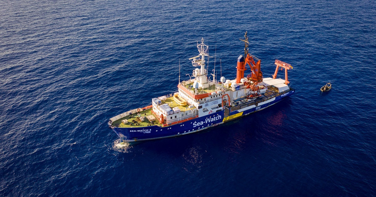"Sea-Watch 4" in Rettungszone vor Libyen eingetroffen | evangelisch.de