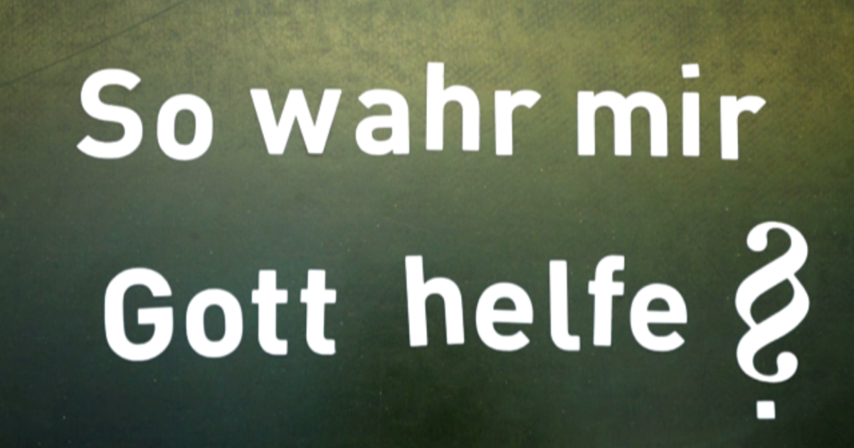 Inga, EinsPlus in Freisprecher: "So wahr mir Gott helfe? " | rundfunk ...